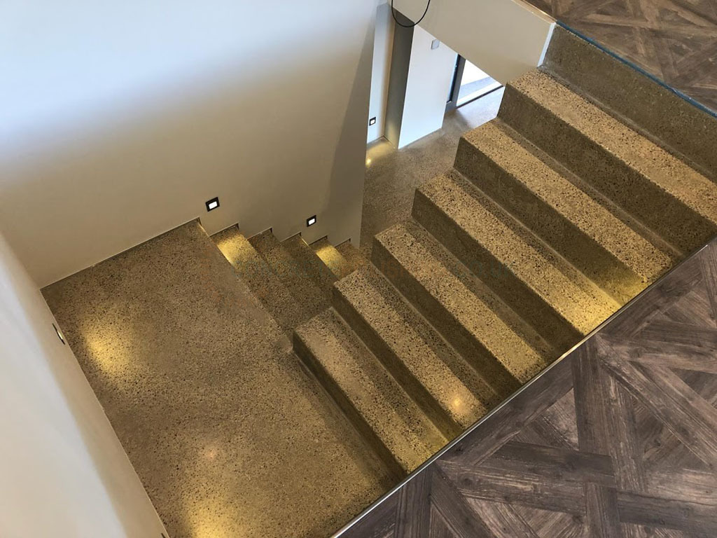 Polished Concrete Stairs | Premier Concrete Polishing Services